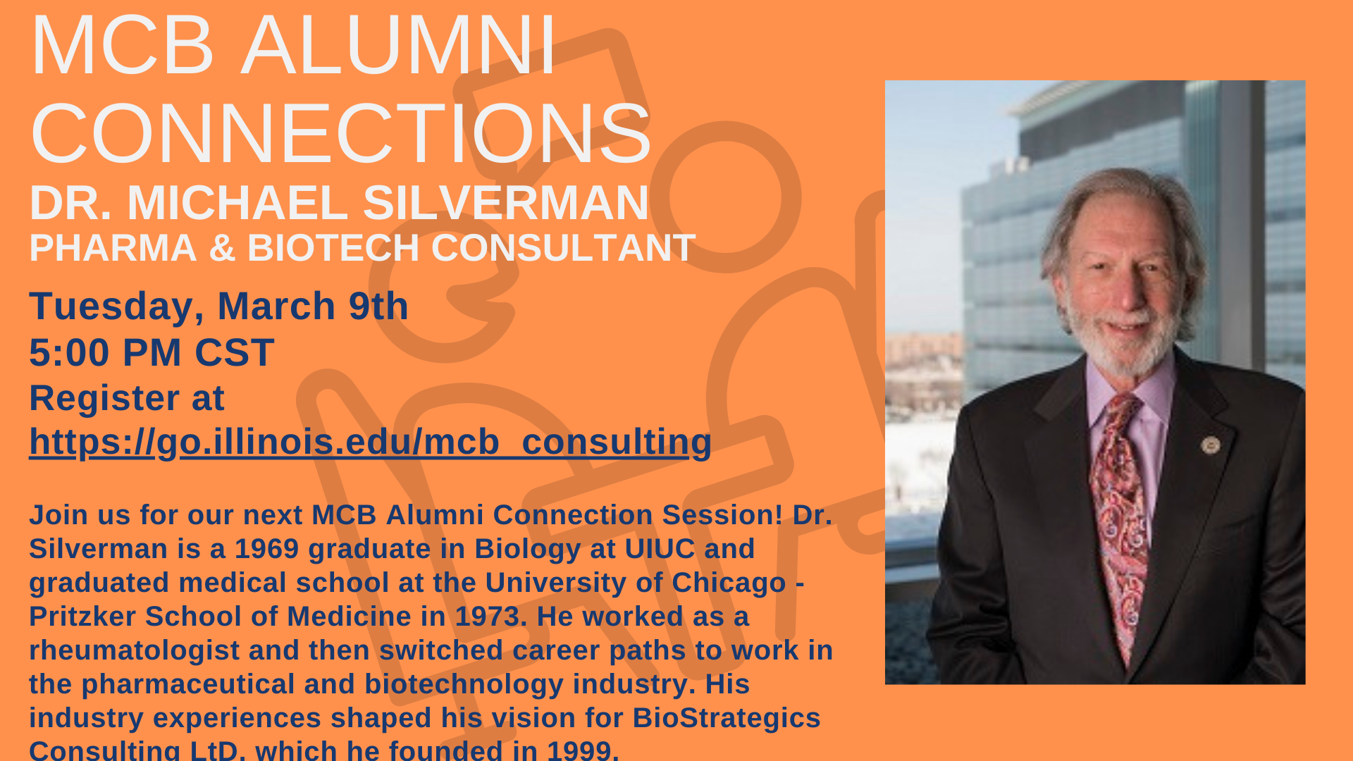 MCB Pharma & Biotech Alumni Presentation | School of Chemical Sciences ...